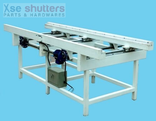 Casement assembly table electric